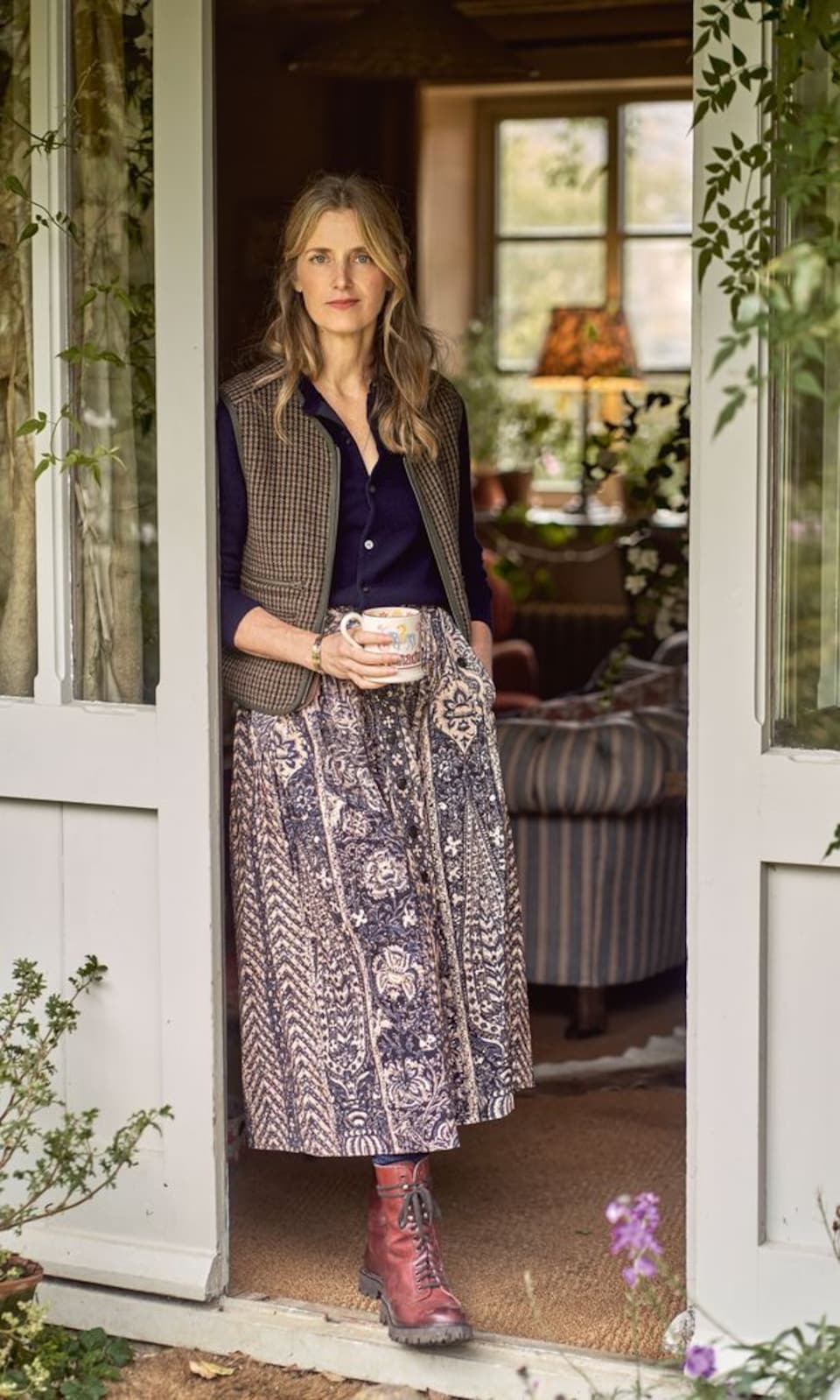 Amanda Brooks nos enseña su casa de campo en Inglaterra