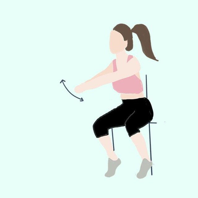 Ejercicios sentada en una silla: la rutina de 10 minutos que completas ...