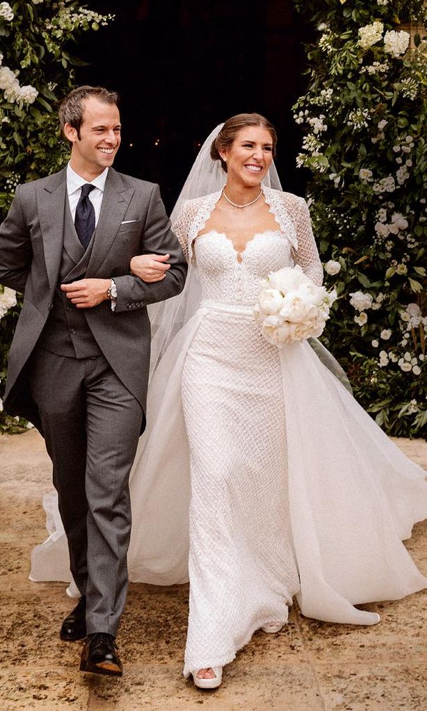La elegante boda de Carmen Ballesteros Botín y Juan Diego García, en ...