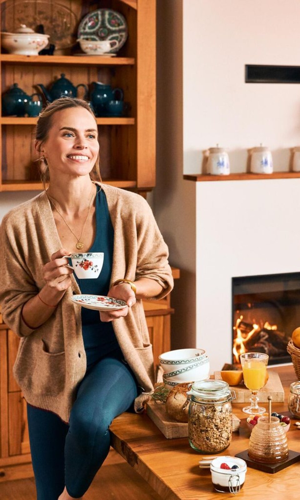 Veronica Blume nos recibe en su masía en la montaña