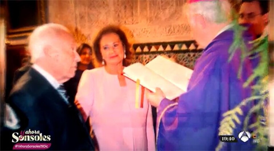 Carmen Tello, primeras palabras de su boda religiosa con Curro Romero