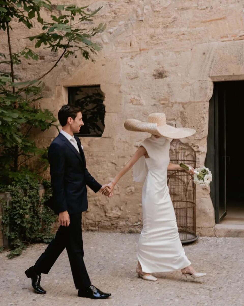 Ni velo ni mantilla: estas 15 novias apostaron por sombrero y se ...