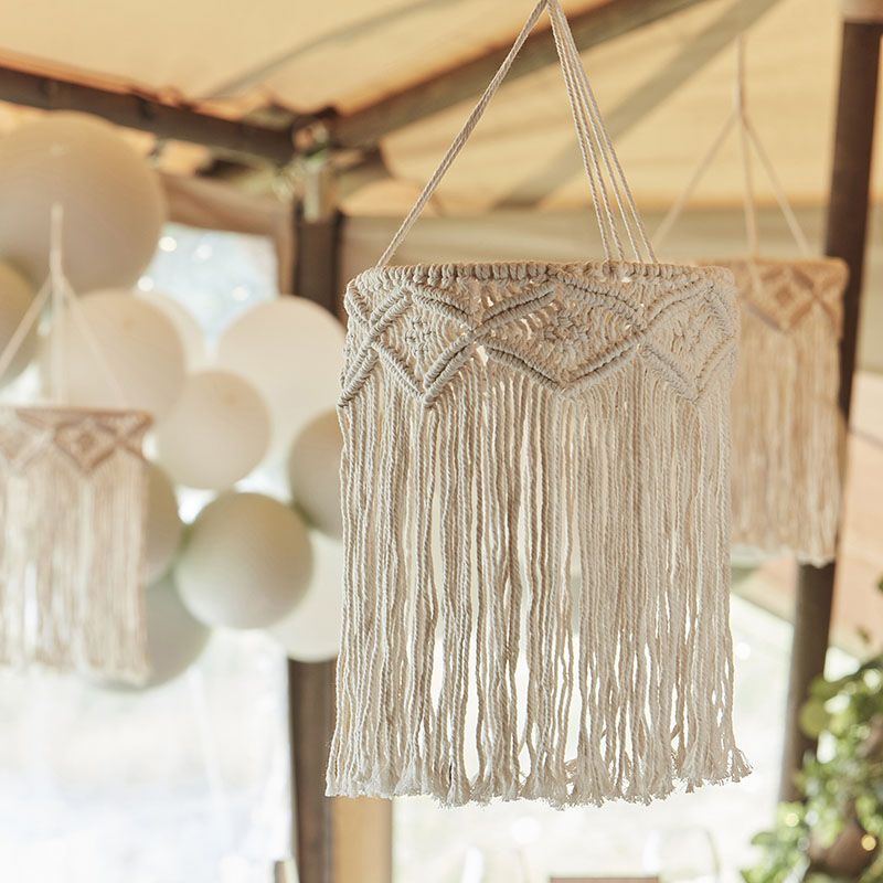 Claves para decorar tu casa con objetos de macramé