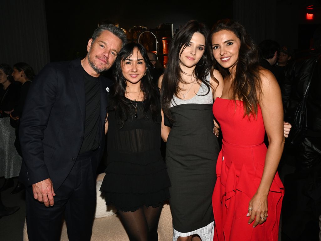 Matt Damon, de estreno con las 5 mujeres de su vida y la confesión ...