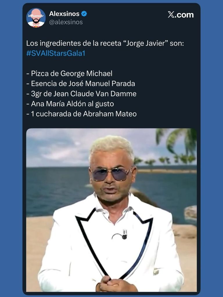 La nueva cara de Jorge Javier Vázquez impacta en el arranque de ...