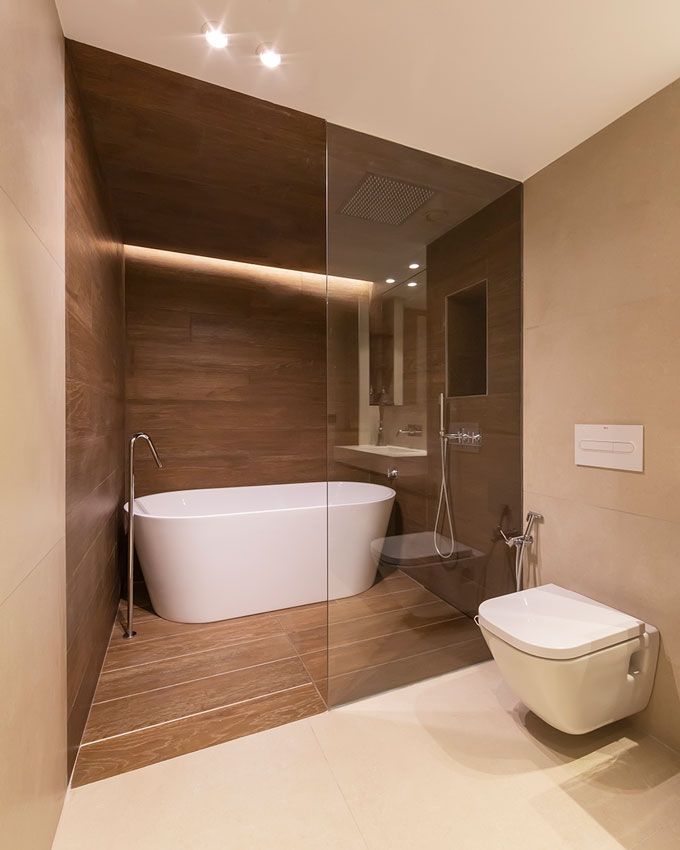 Tipos de duchas a ras de suelo para un cuarto de baño 'de revista'