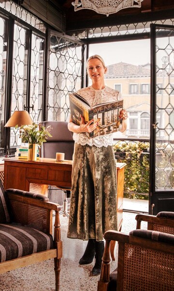 Entramos en el palazzo falier de Giovanni y Servane Giol en Venecia