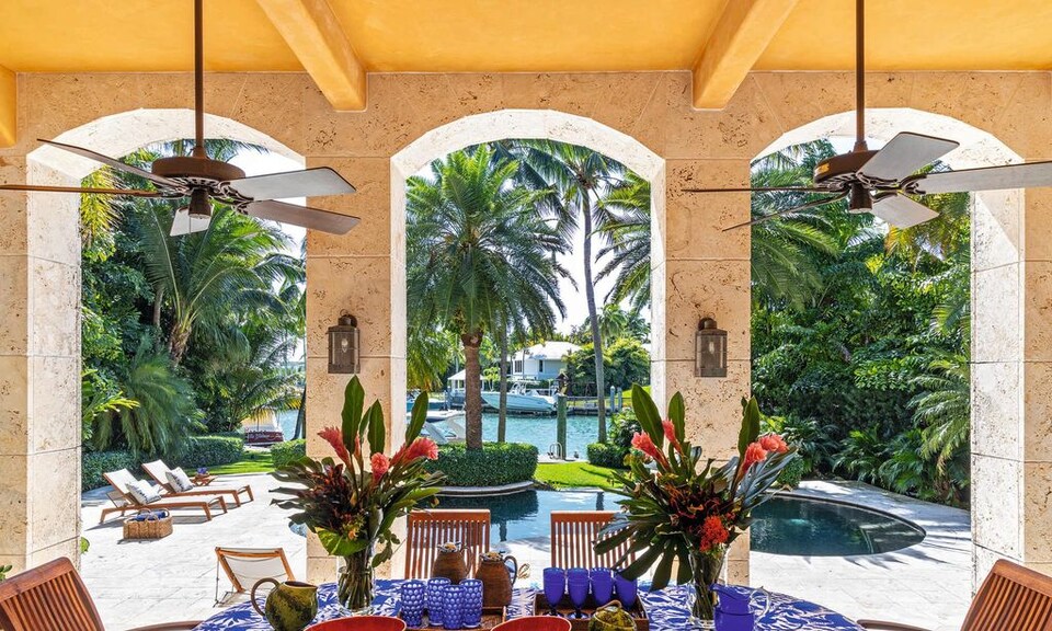 Así es la mansión en Florida de los hijos de Fernando Botero