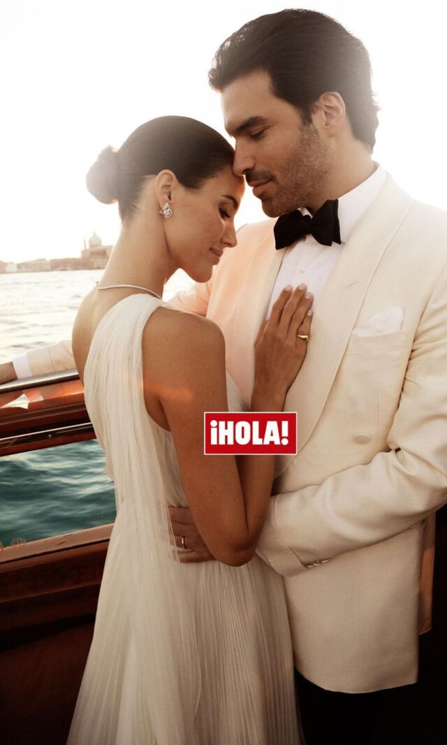 Alex Rivière y Christian Sieber, primera imagen de los recién casados