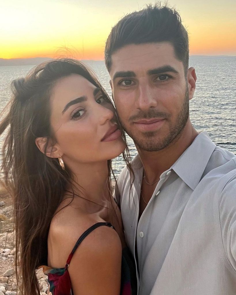 Marco Asensio y Lavinia León, primera aparición pública: el futbolista ...