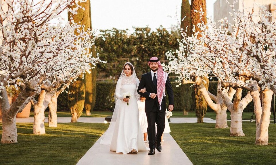 La espectacular boda real de Iman de Jordania y Jameel Alexander
