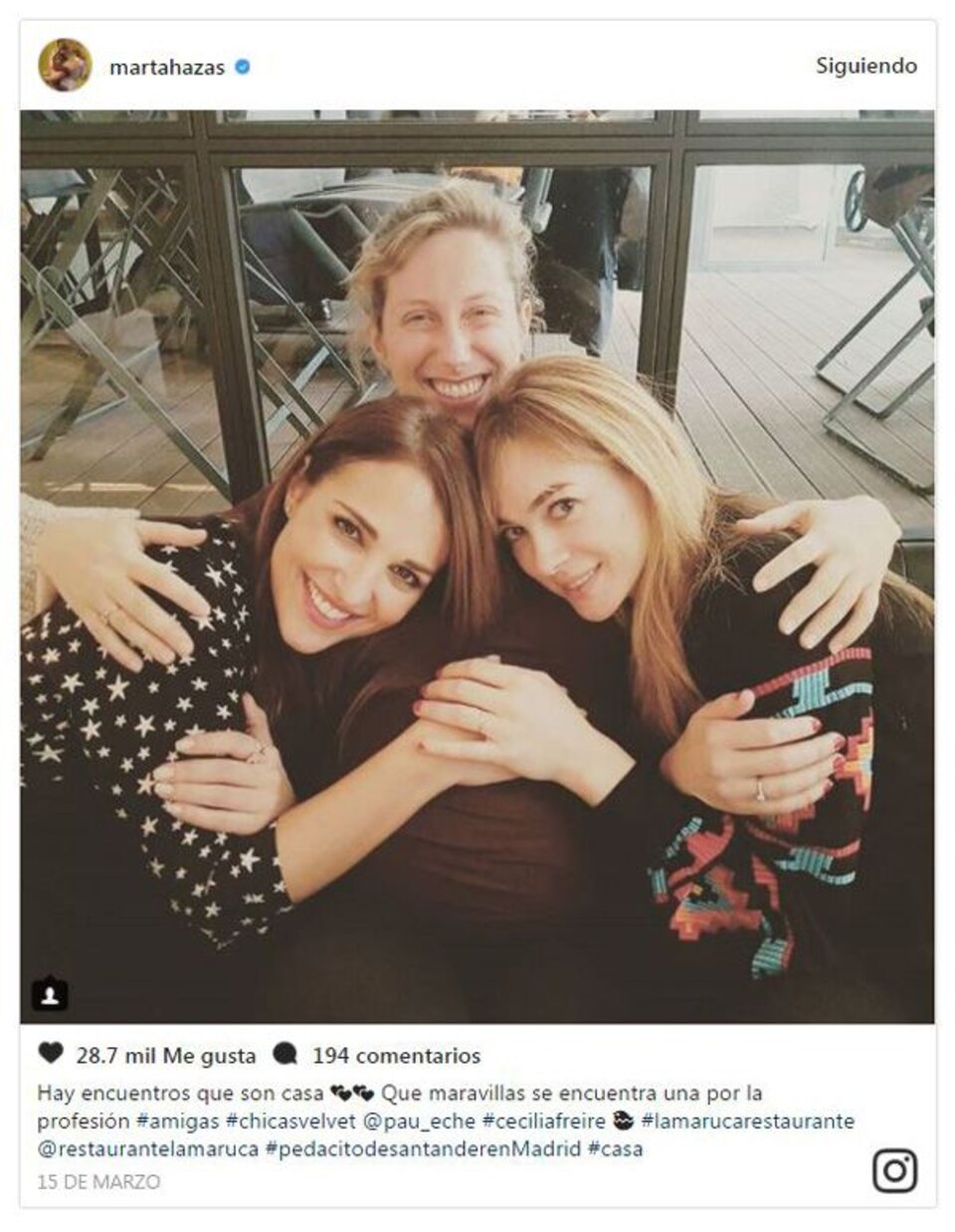 La familia 'Velvet' aumenta... ¡Cecilia Freire ha sido mamá!
