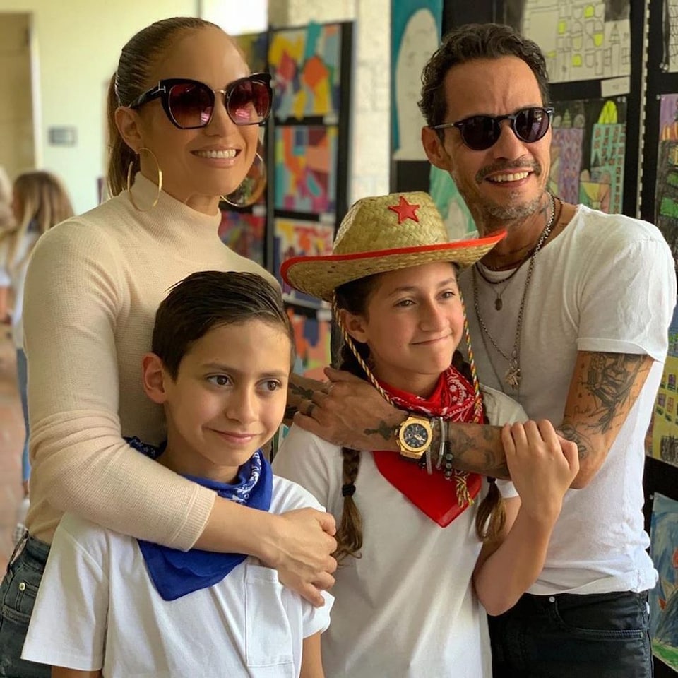 Max y Emme, los hijos de JLo y Marc Anthony cumplen 15 años | ¡HOLA!