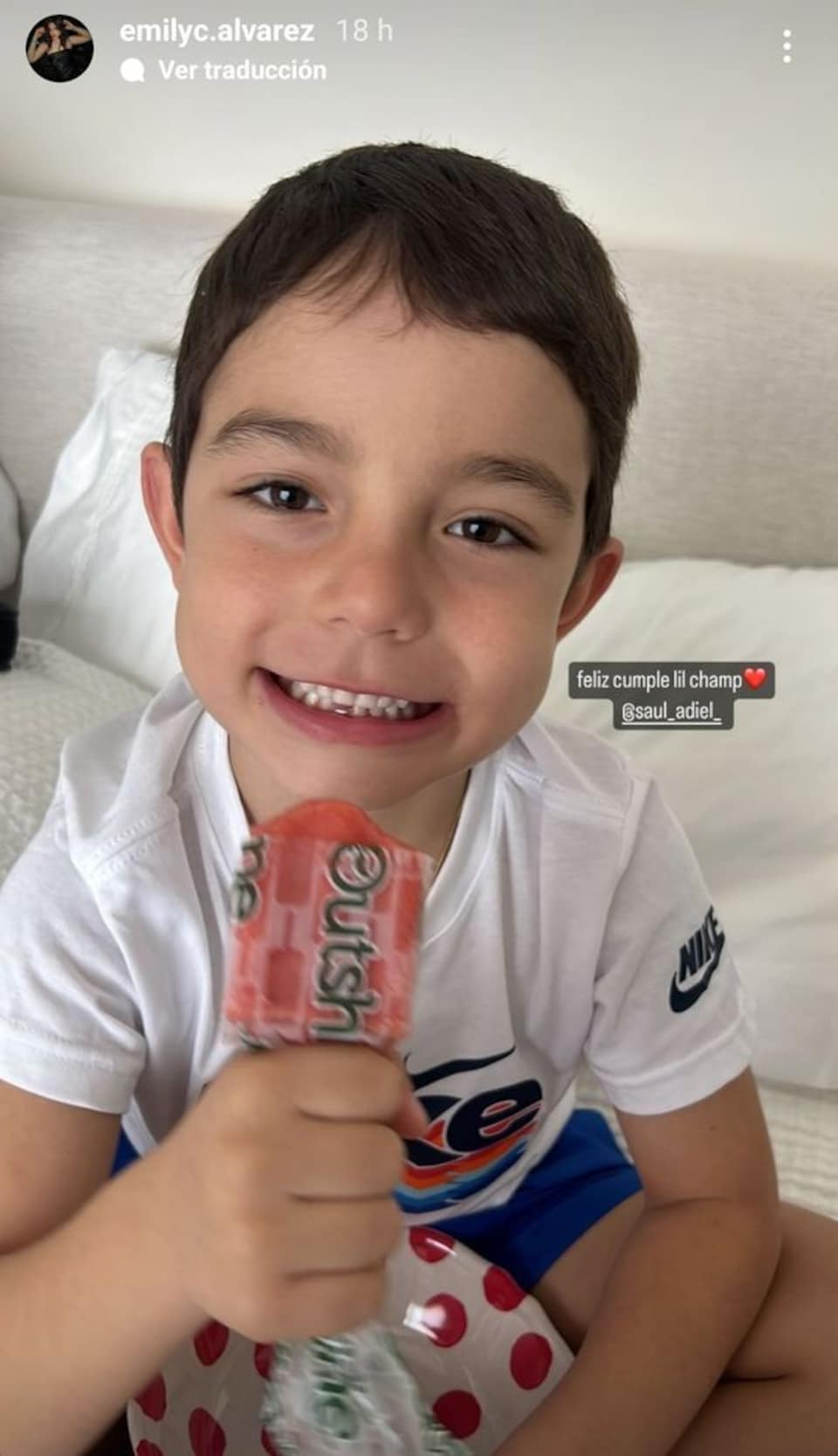 Saúl ‘Canelo’ Álvarez celebra los 6 años de su pequeño Saúl Adiel | ¡HOLA!