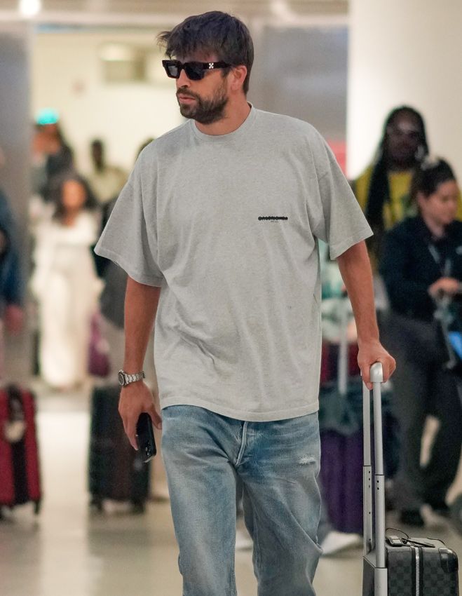 Piqué llega a Miami para visitar a sus hijos por primera vez desde la ...