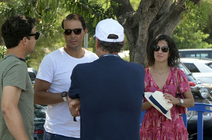 Rafa Nadal y Mery Perelló apoyan a Feliciano López en sus últimas horas ...