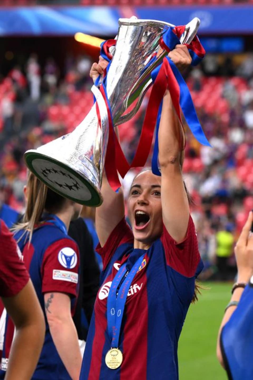 ¡Las chicas del Barça ganan otra Champions! Locura durante la ...