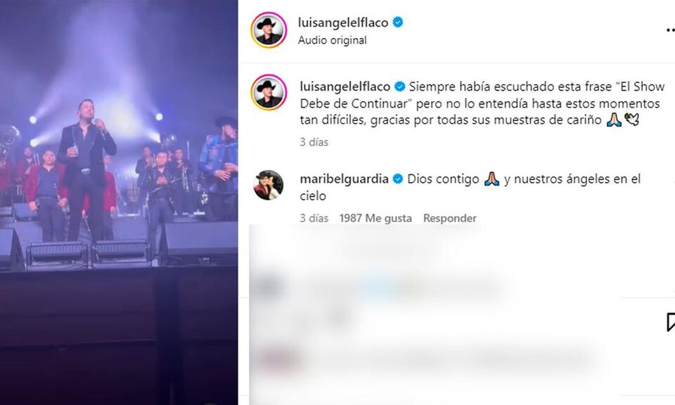 Maribel Guardia se solidariza con 'El Flaco' | ¡HOLA!