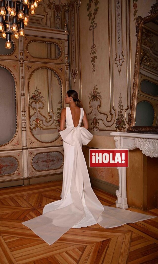 Los dos vestidos de novia de Lady Addict al detalle