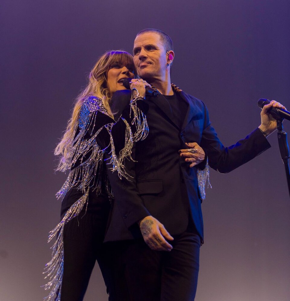 María Hervás disfruta de la última actuación de Dani Martín en Madrid