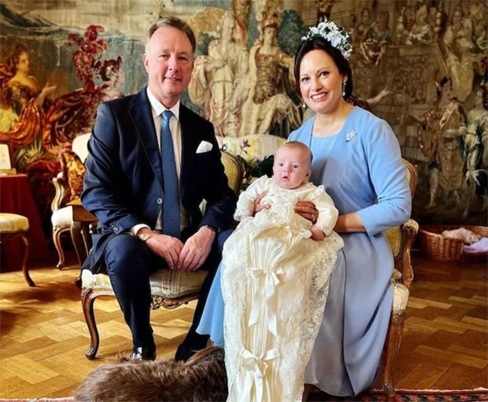 El primo del rey Federico bautiza a su segunda hija, nacida por ...
