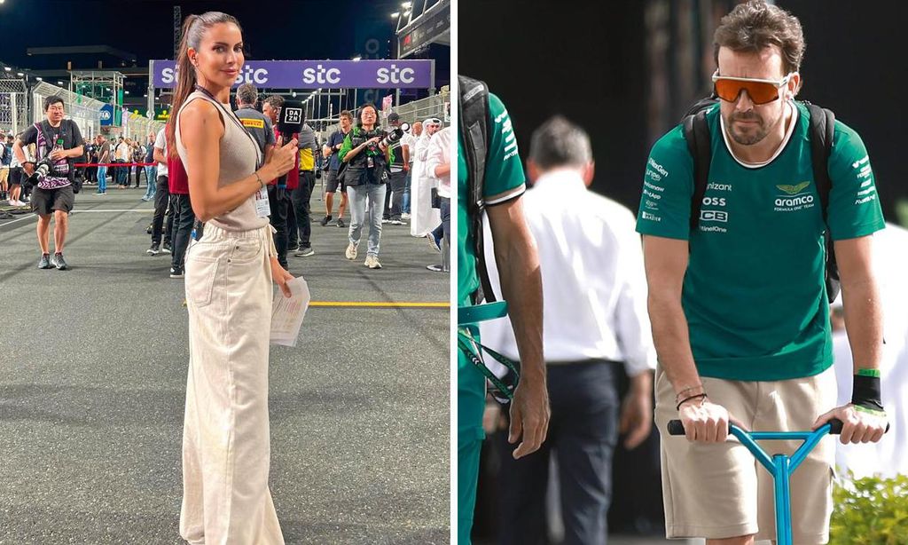 Fernando Alonso abre su corazón a su periodista favorita, su novia ...