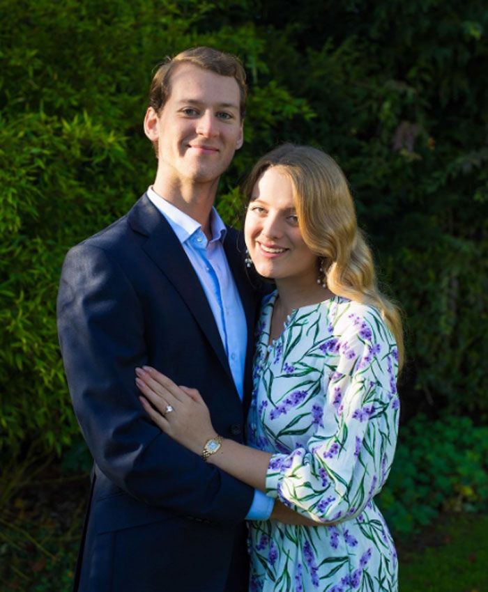 Flora Alexandra Ogilvy celebra su boda con el jugador Timothy Vesterberg