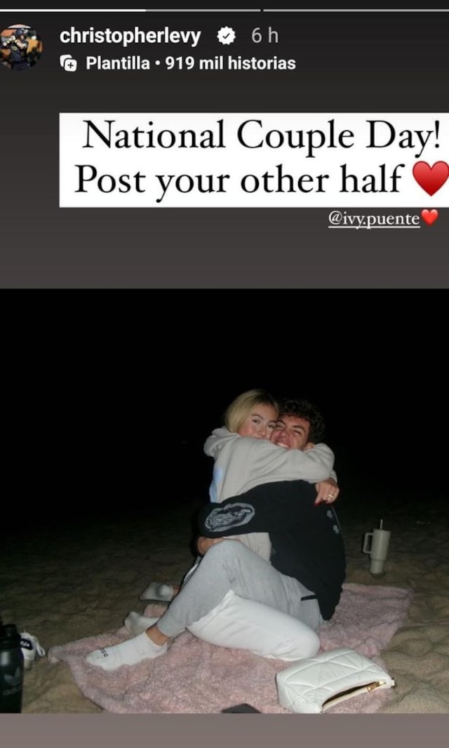 Christopher Levy y su novia celebran una fecha muy especial | ¡HOLA!