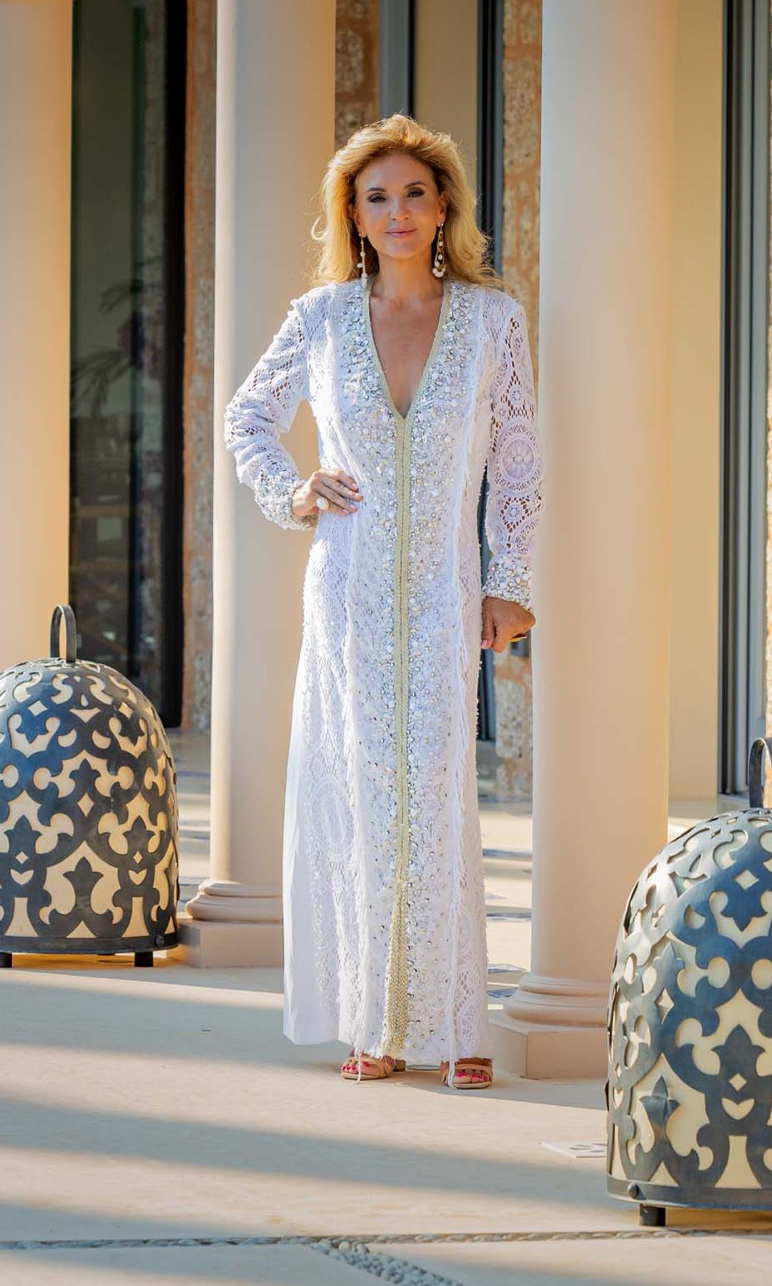 Diliana Roussev nos recibe en su villa de Porto Heli, que perteneció al ...