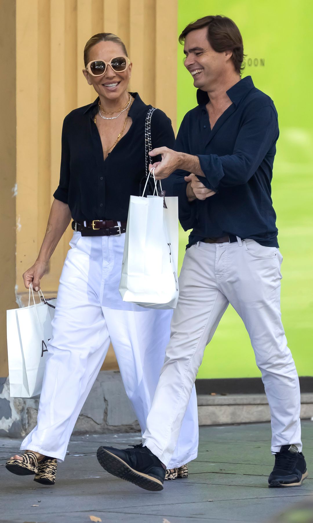 Marta Sánchez y Federico León: 'matching' de estilo y puro romanticismo ...