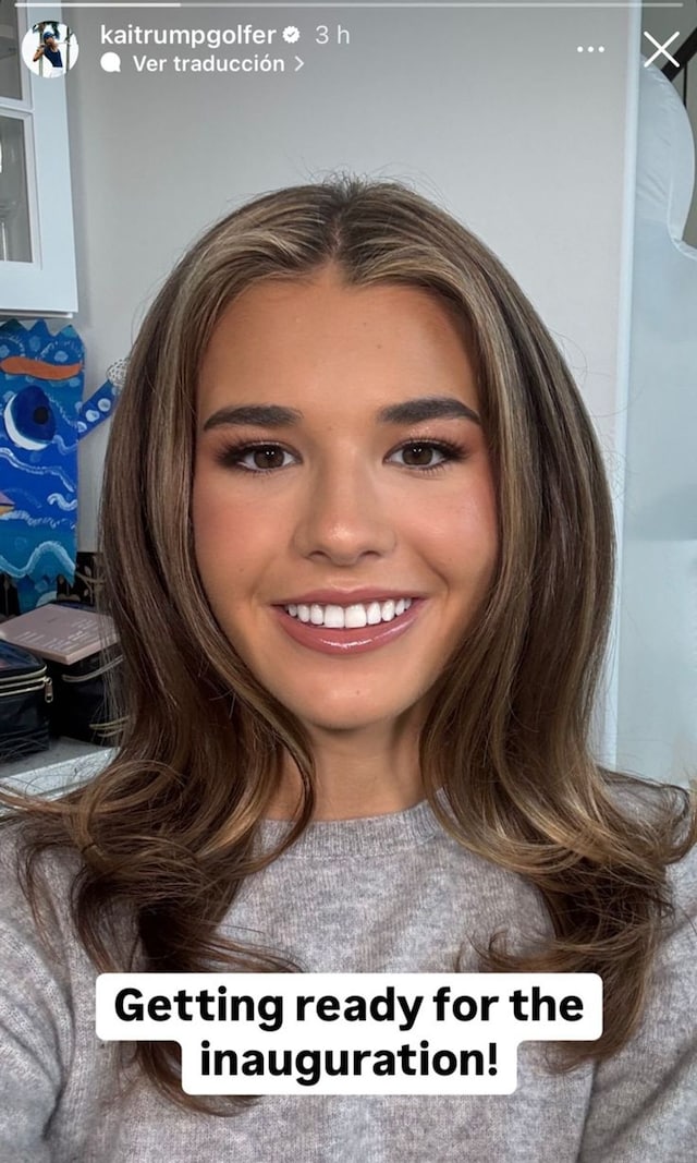 Kai Trump, la nieta adolescente de Donald Trump, lista para la toma de ...