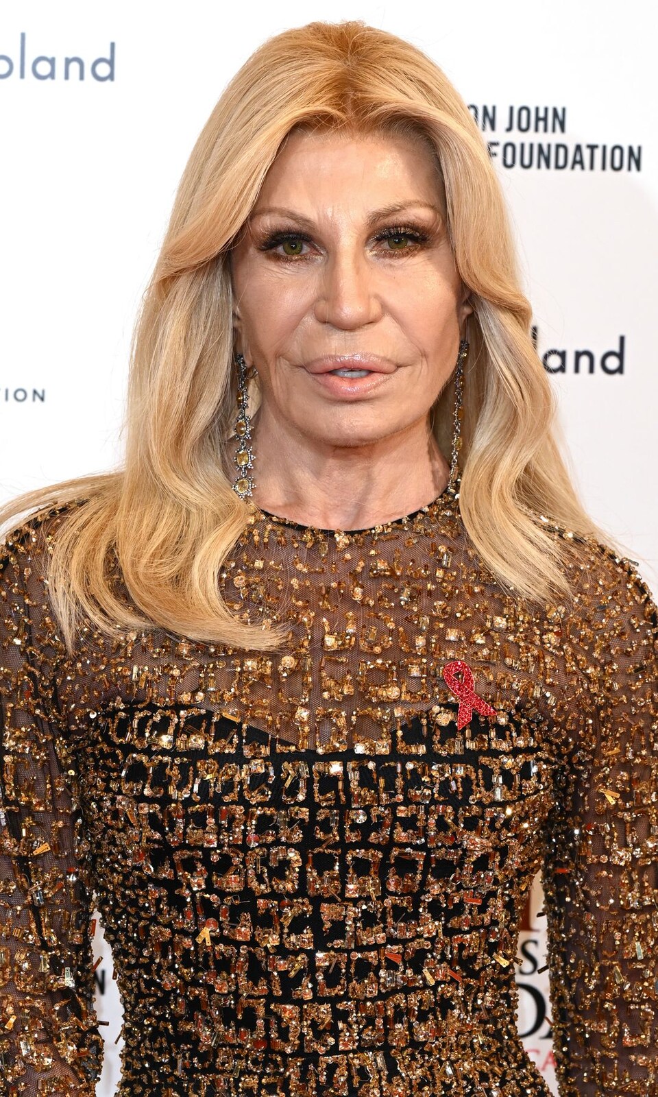Las imágenes de Donatella Versace de las que todo el mundo habla: así ...