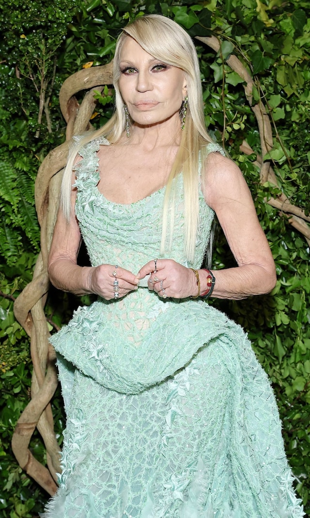 Las imágenes de Donatella Versace de las que todo el mundo habla: así ...