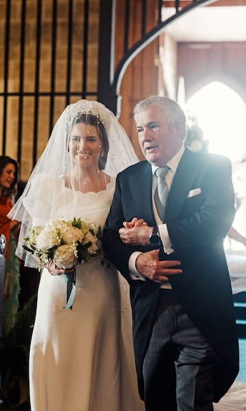 Entramos en la gran boda de Natalia Santos y Esteban Rivas