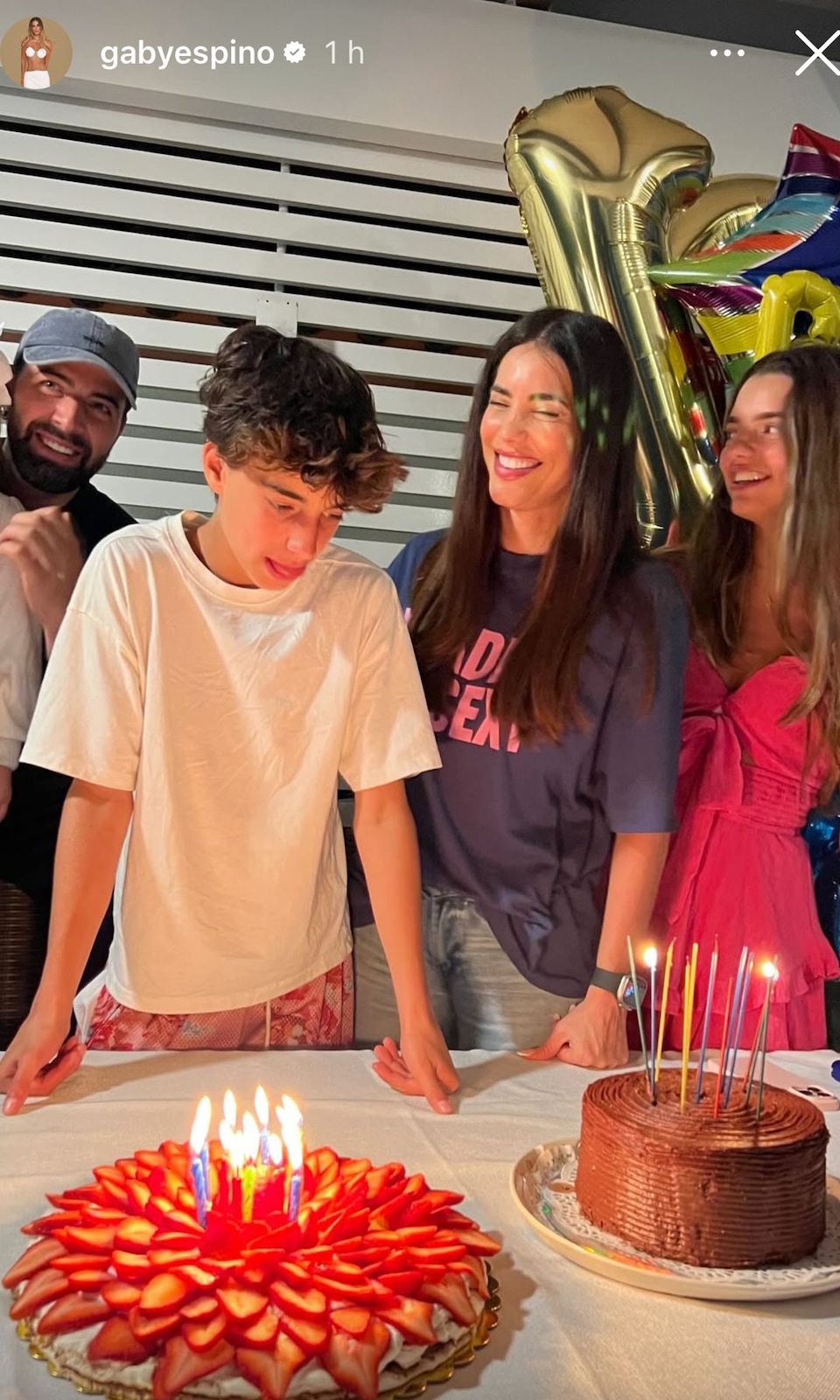 Gaby Espino y Jencarlos Canela celebran los 13 años de su hijo Nickolas ...
