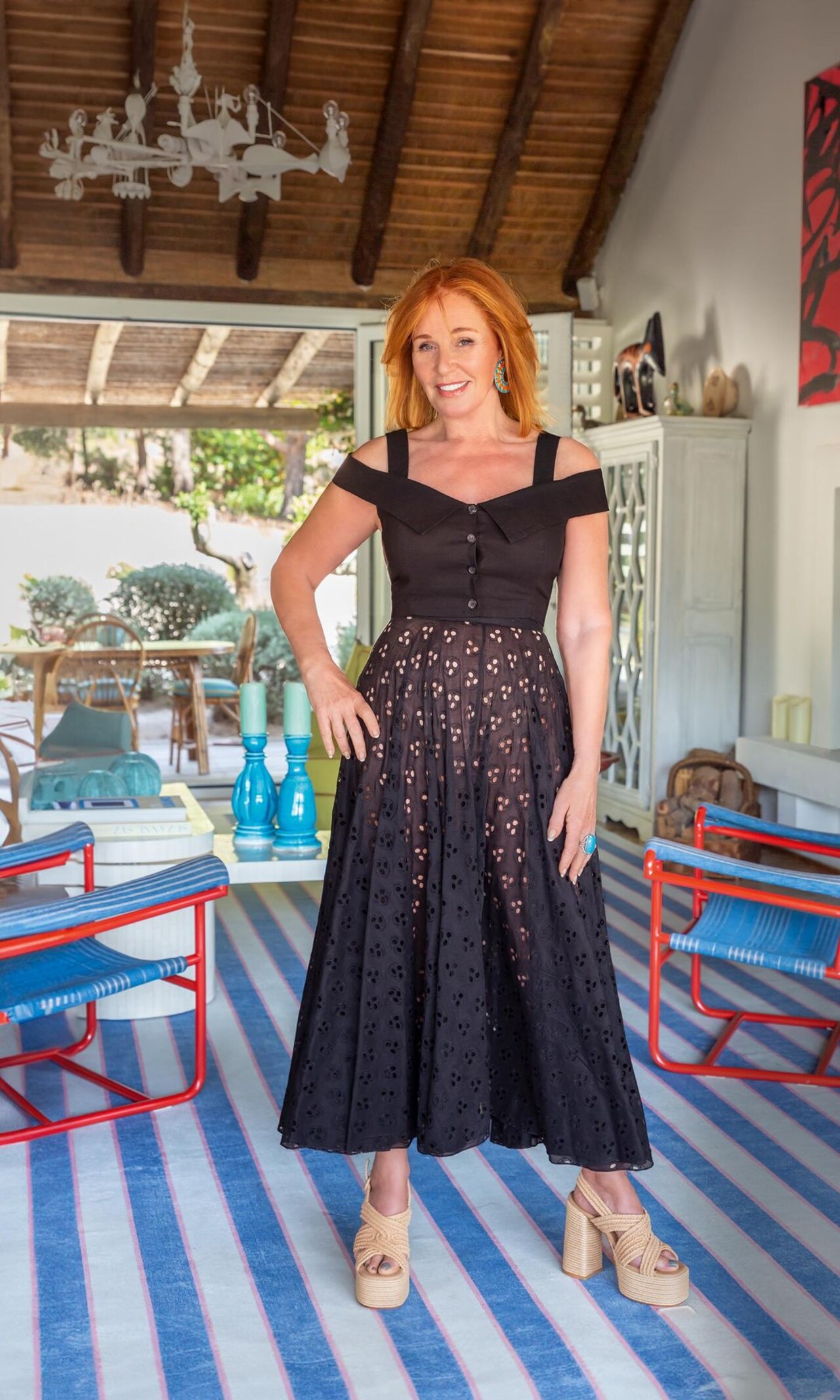 Entramos en el fabuloso refugio veraniego de la diseñadora y ...