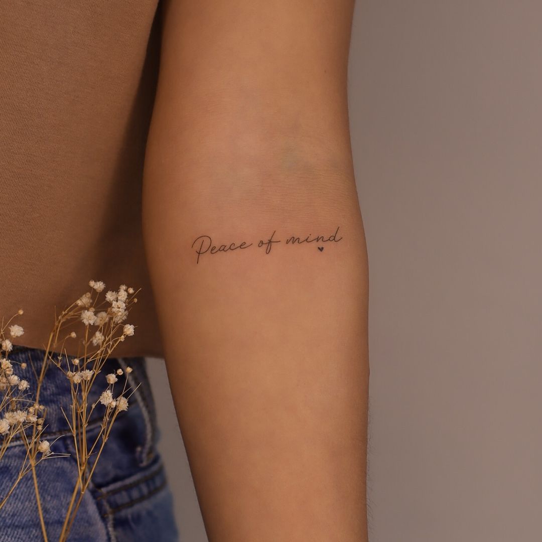20 tatuajes de frases cortas muy significativas