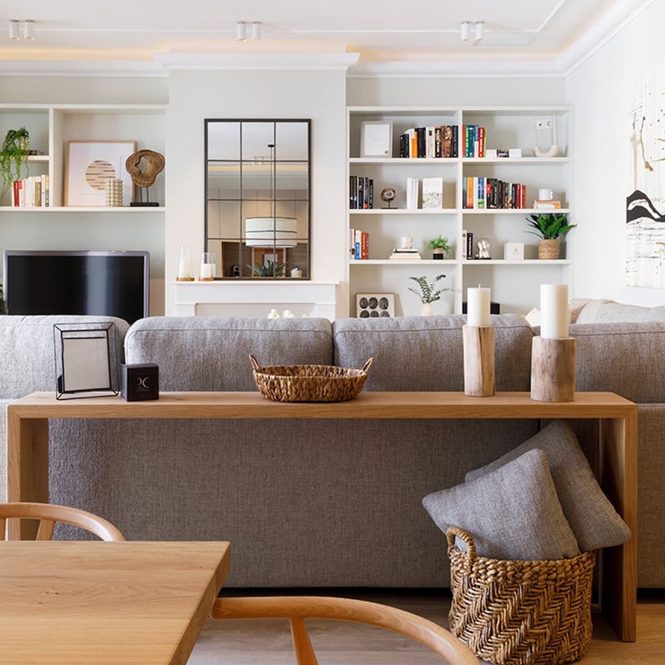 ¡Solución al problema! Estos muebles son para apoyar en la trasera del sofá