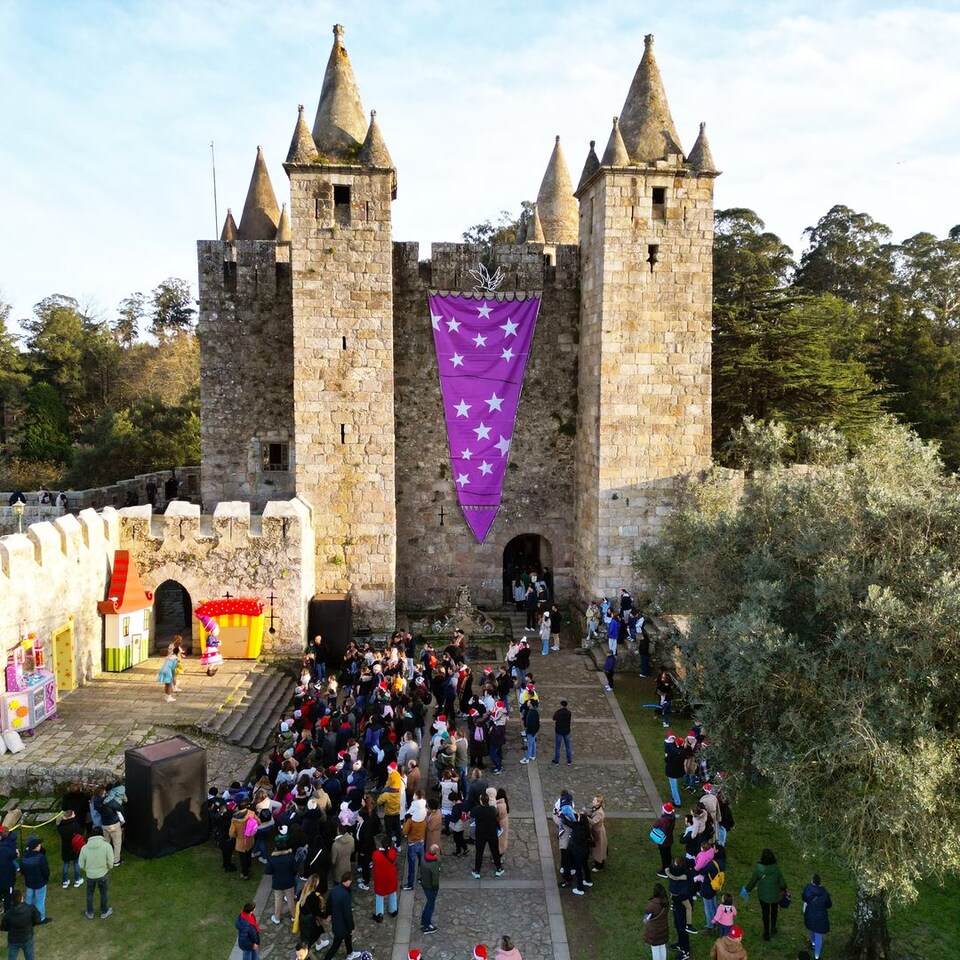 El mercadillo de Navidad de Portugal que sorprende a todos: en un castillo medieval y a pocos ...