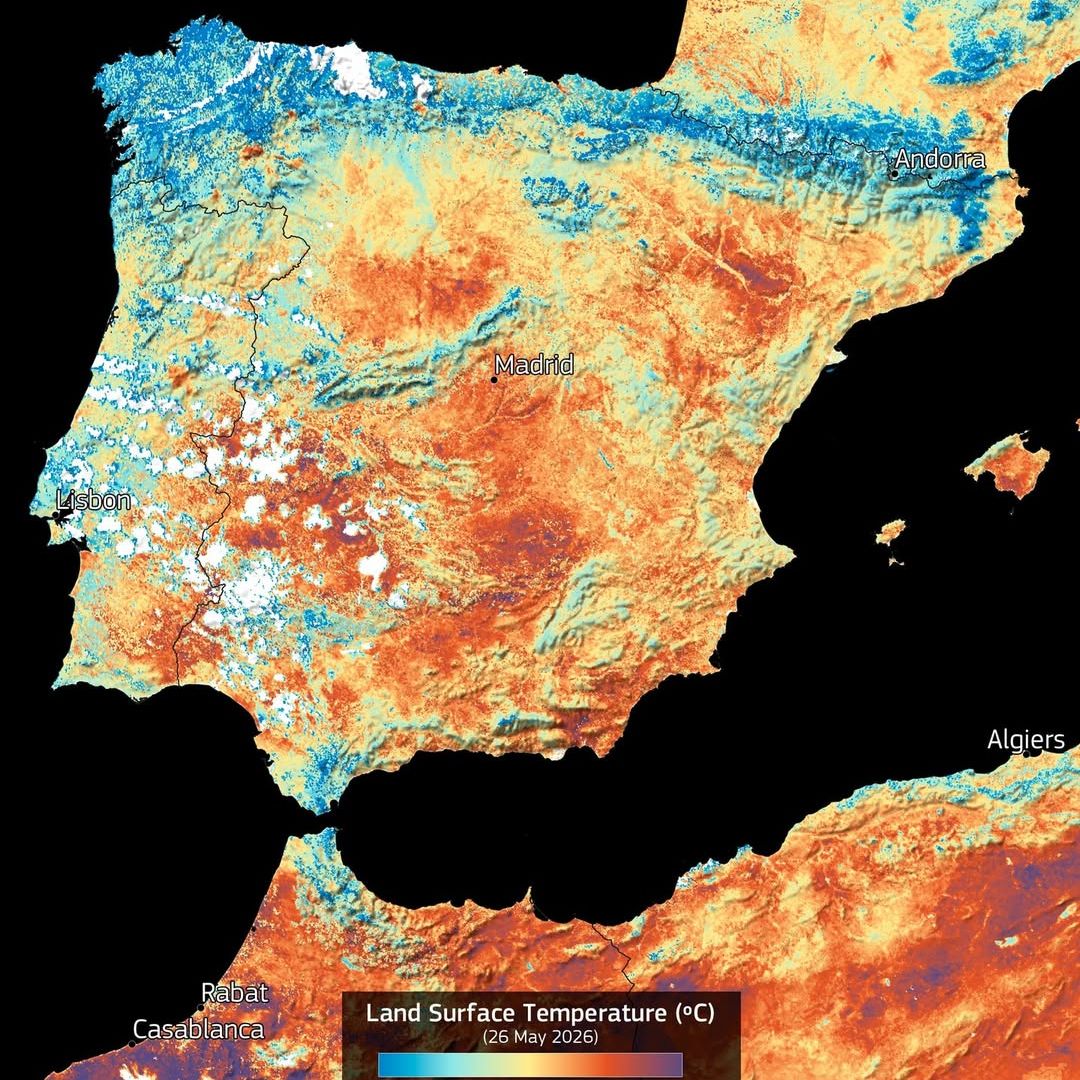 La AEMET pone en alerta a 12 comunidades en España por calor extremo ...
