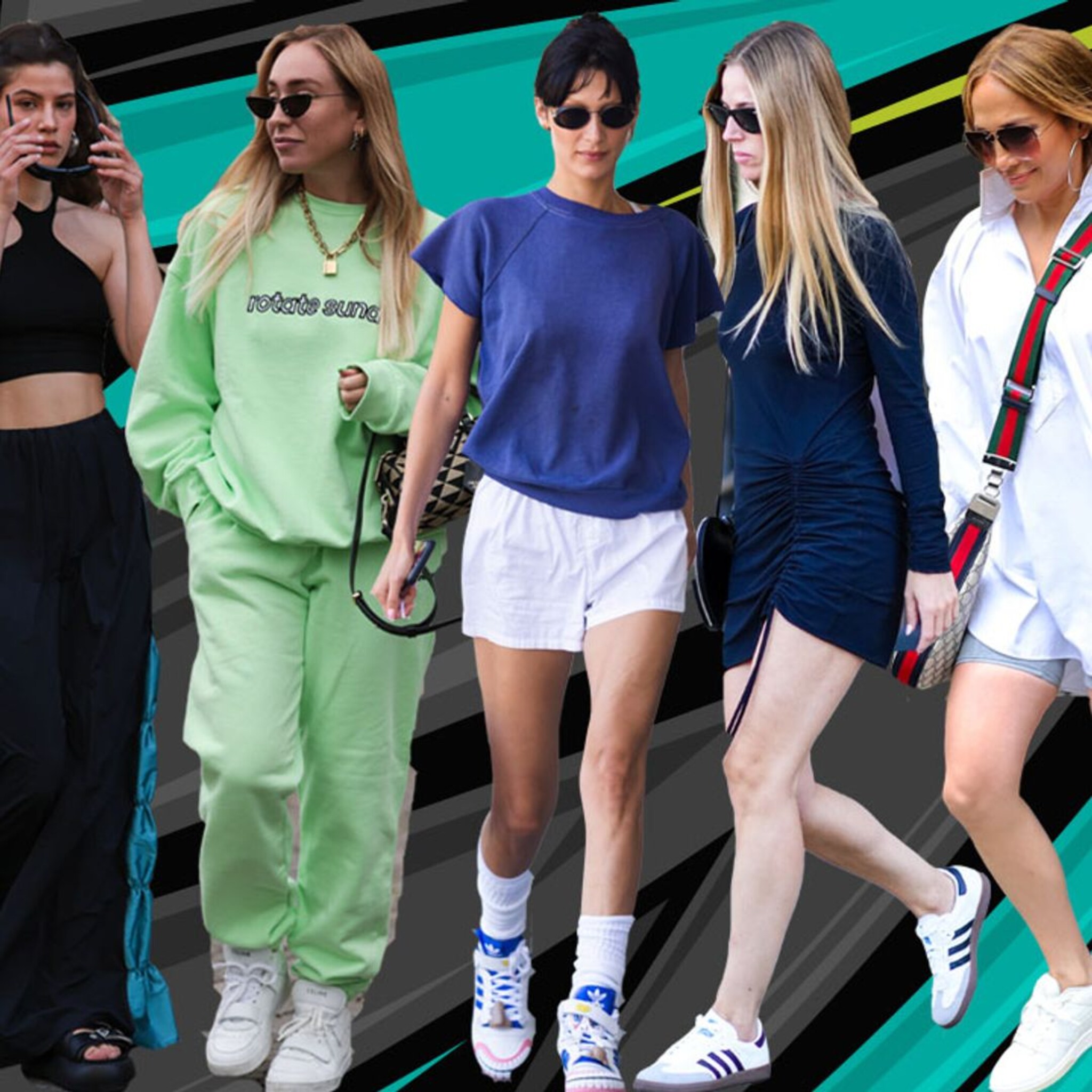 El nuevo estilo deportivo en diez looks para todo tipo de chicas | ¡HOLA!