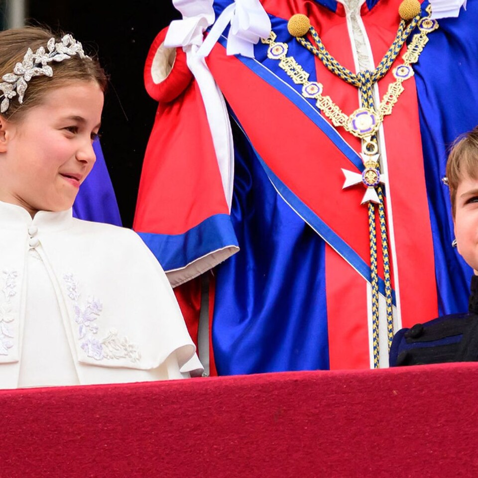 De la coquetería de Charlotte a los bostezos de Louis: las fotos más ...