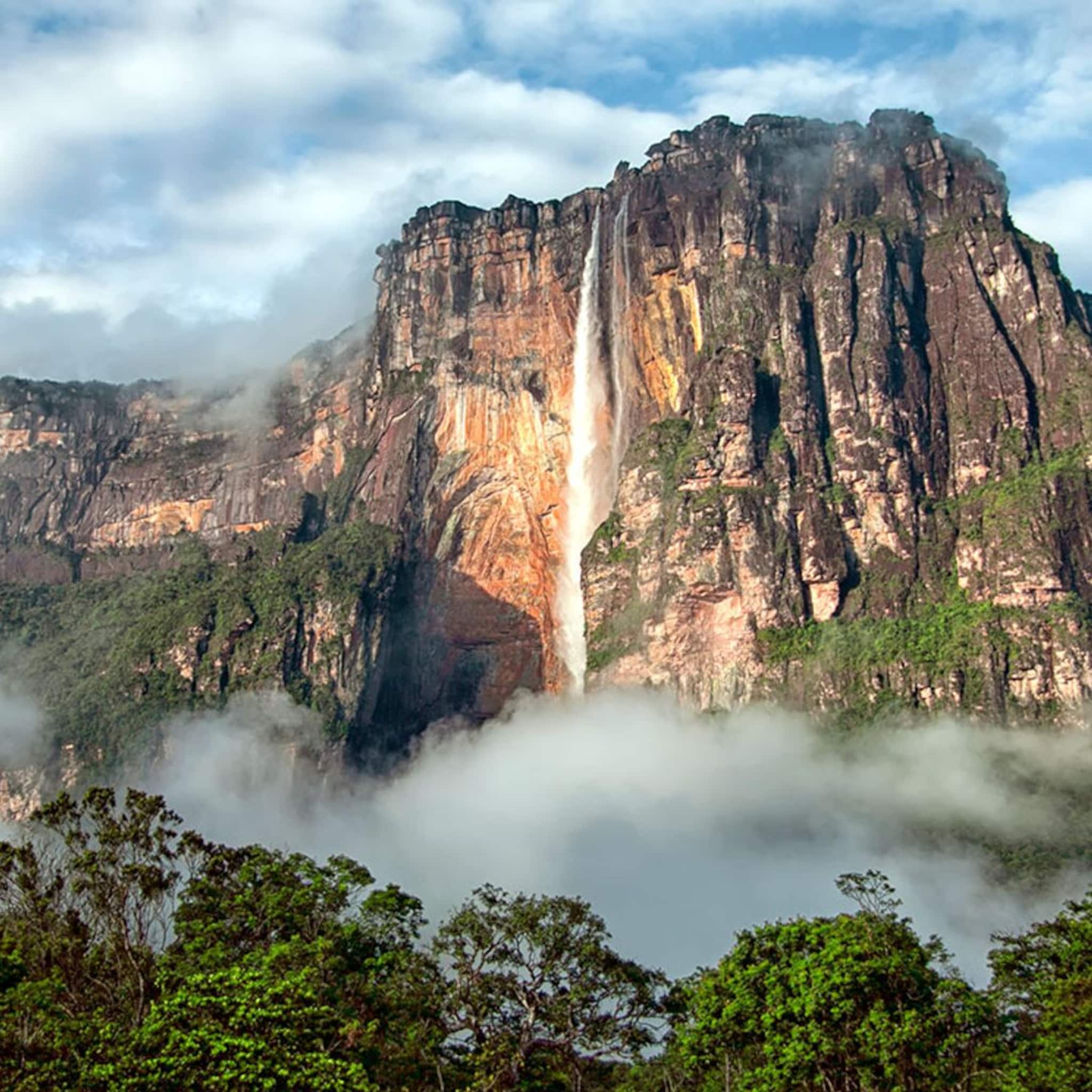 El Salto del Ángel, Venezuela, así es la cascada más alta del mundo
