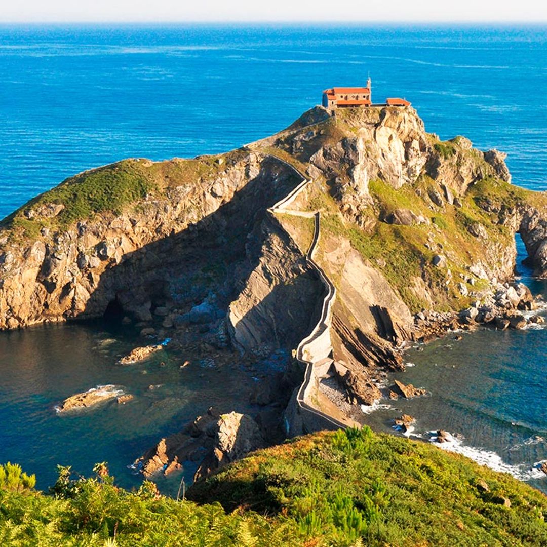 San Juan de Gaztelugatxe, un castillo de roca sobre el mar