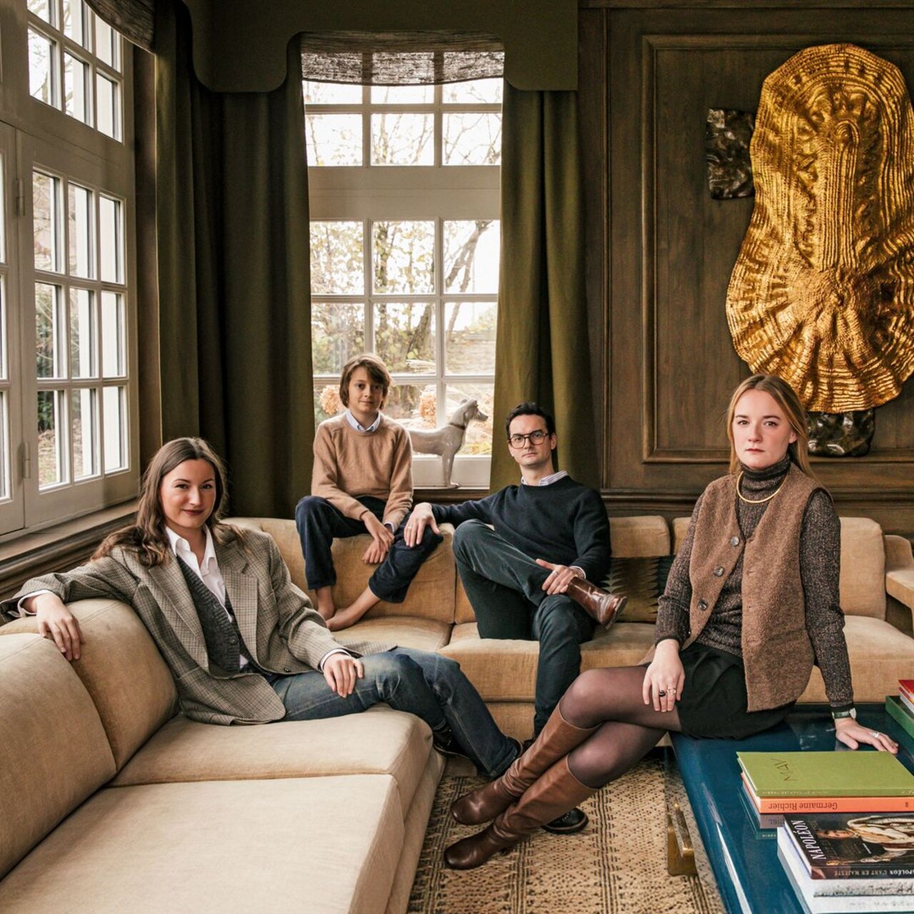 Entramos en la fabulosa casa de campo de los interioristas Charles y ...