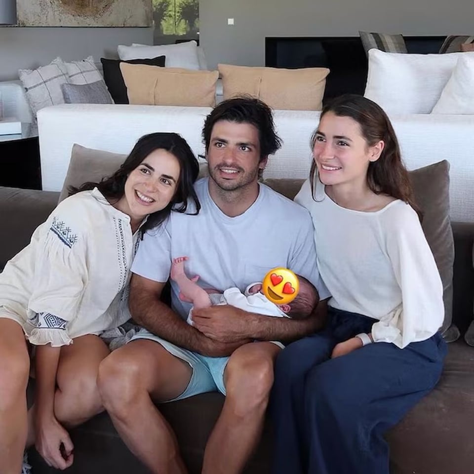 Carlos Sainz se convertirá de nuevo en abuelo ¿Cuál de sus hijos amplía ...