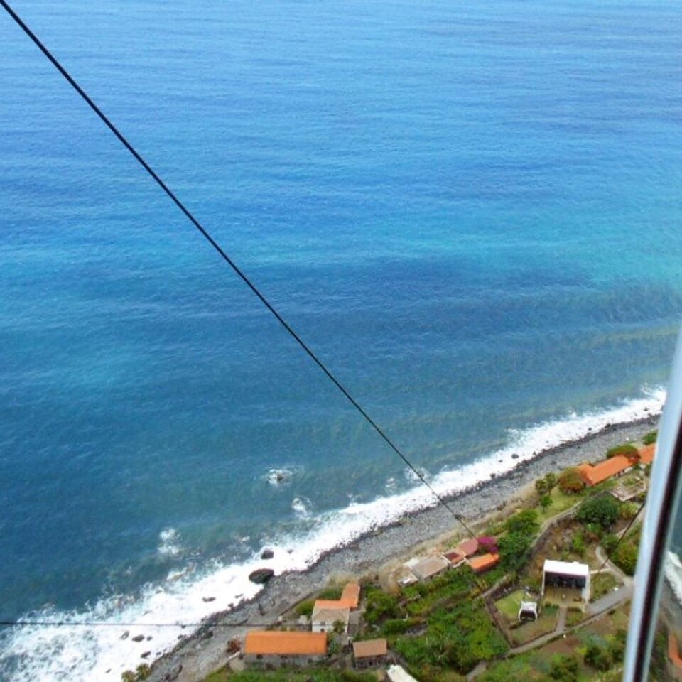 ¿A la playa en funicular? Sí, en Madeira