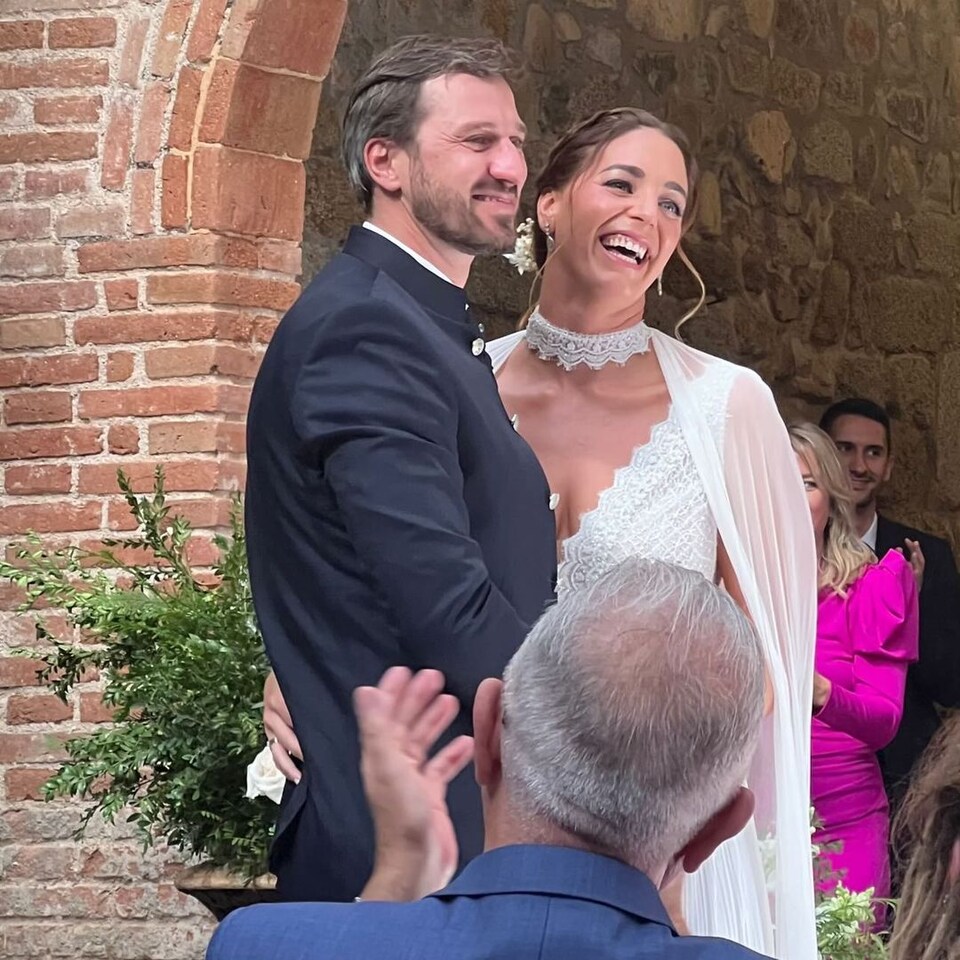 La espectacular boda de la waterpolista Maica García, oro en París, con ...