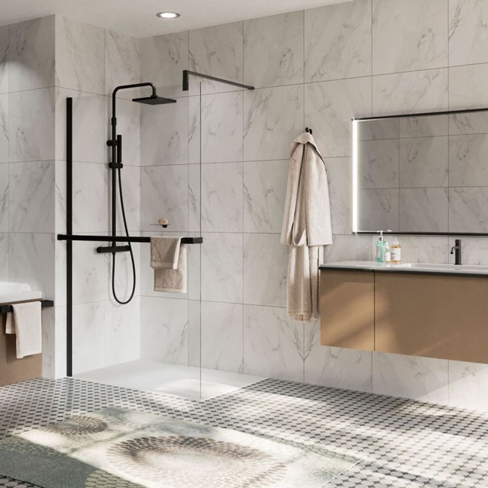 Dimensiones Típicas De Una Ducha A Ras De Suelo