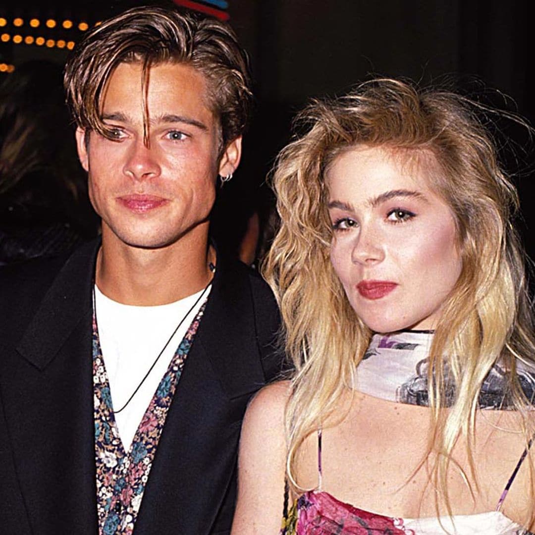 Christina Applegate la mujer que abandono a Brad Pitt por este cantante de heavy metal
